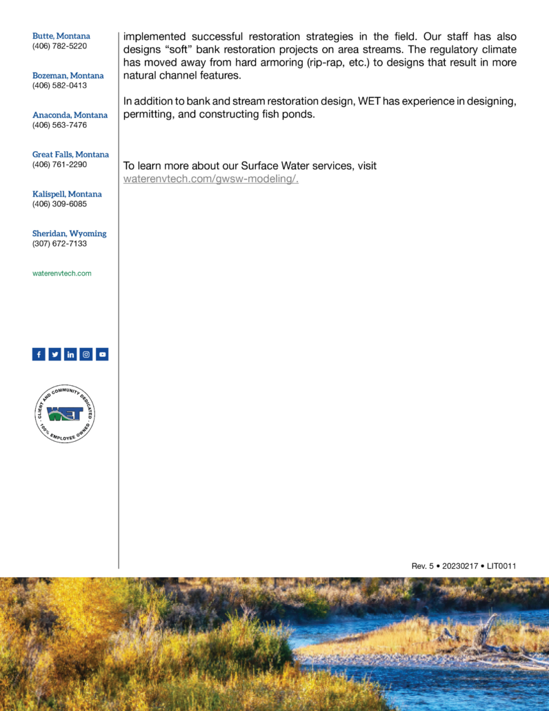 Marketing & Creative Services | Water & Environmental Technologies